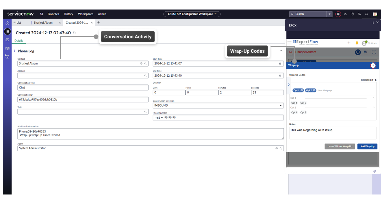 Cloud Contact Center With ServiceNow - Expertflow