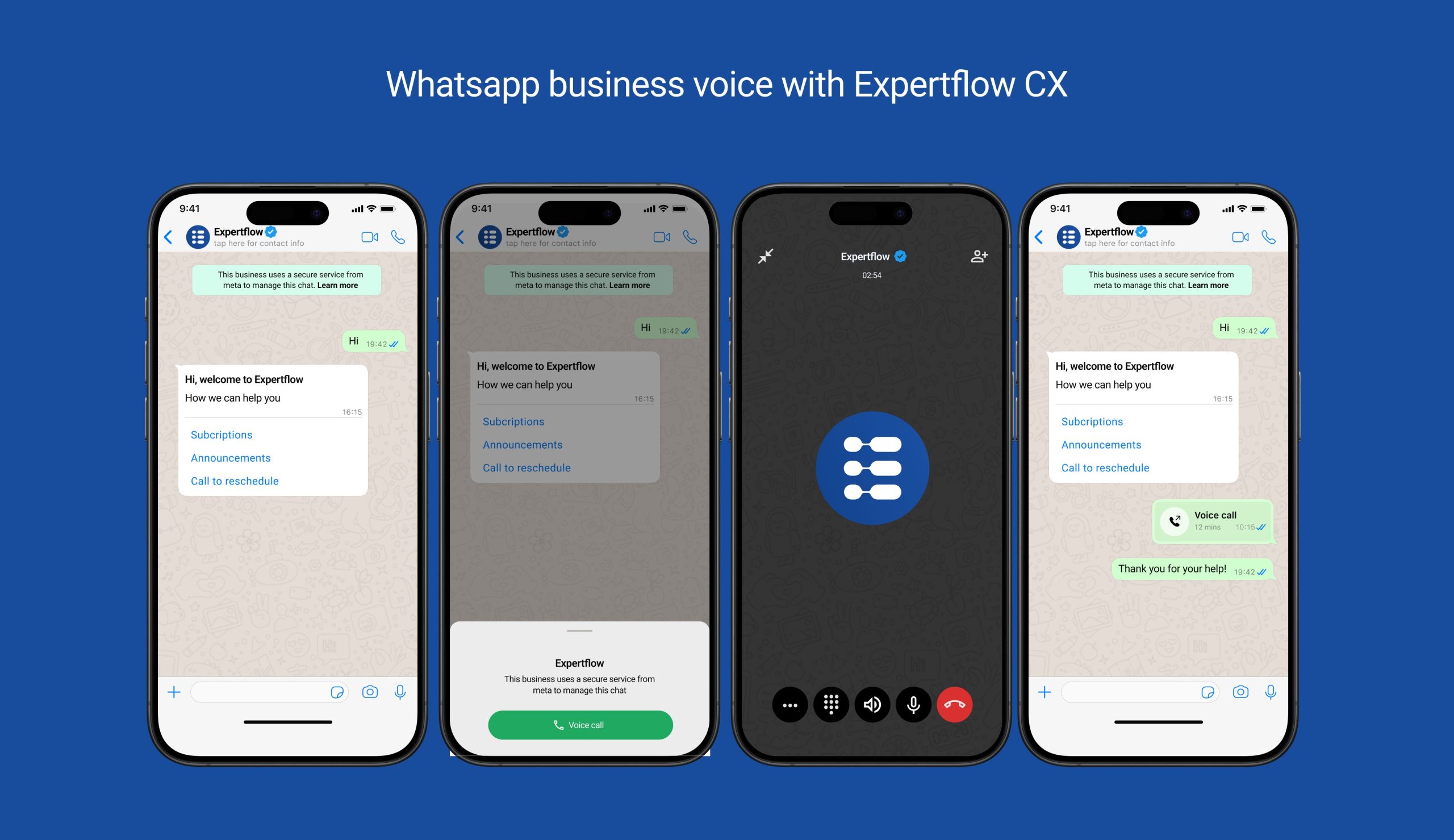WhatsApp Business Calling API Voice & Messaging with Expertflow